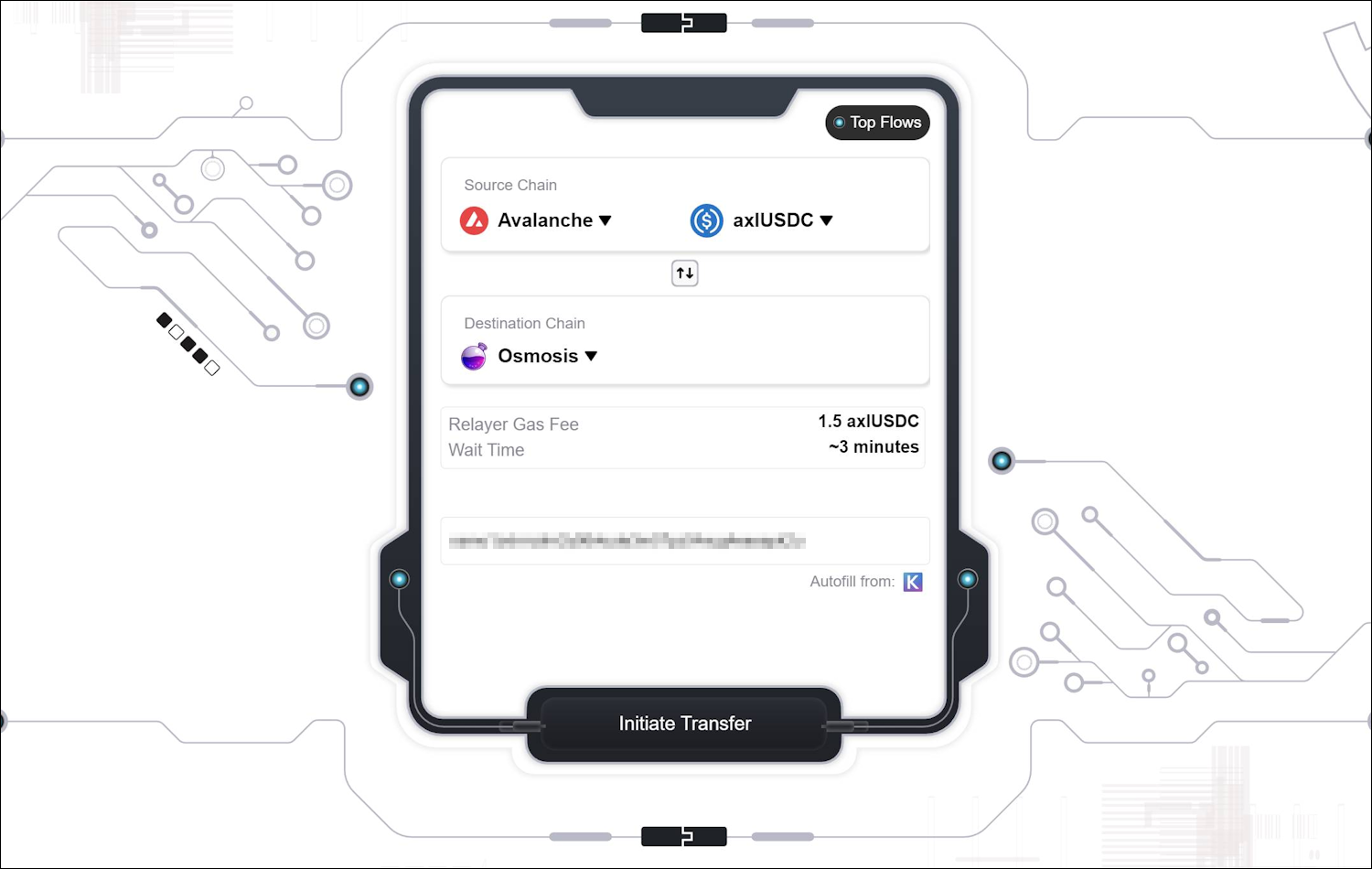Bridging with Axelar · Compose